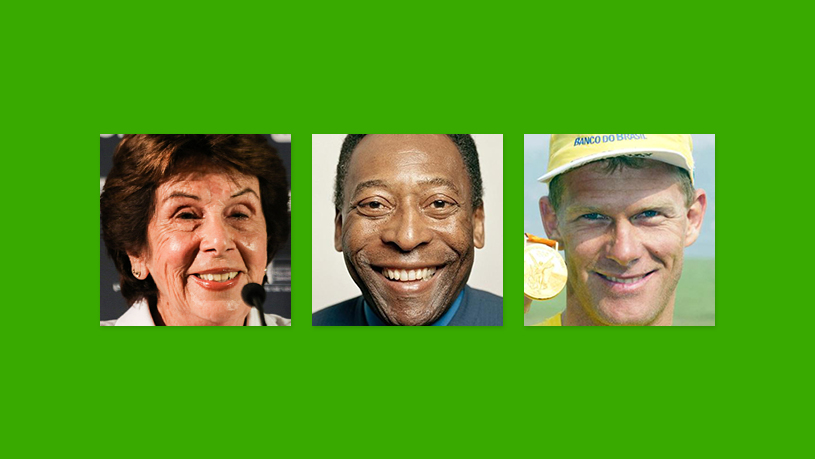 Os maiores atletas brasileiros de todos os tempos – As Super Listas