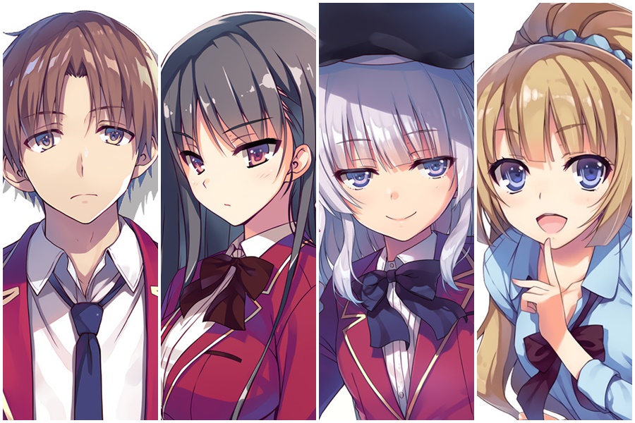 Os 20 personagens mais populares de Youkoso Jitsuryoku Shijou Shugi no ...